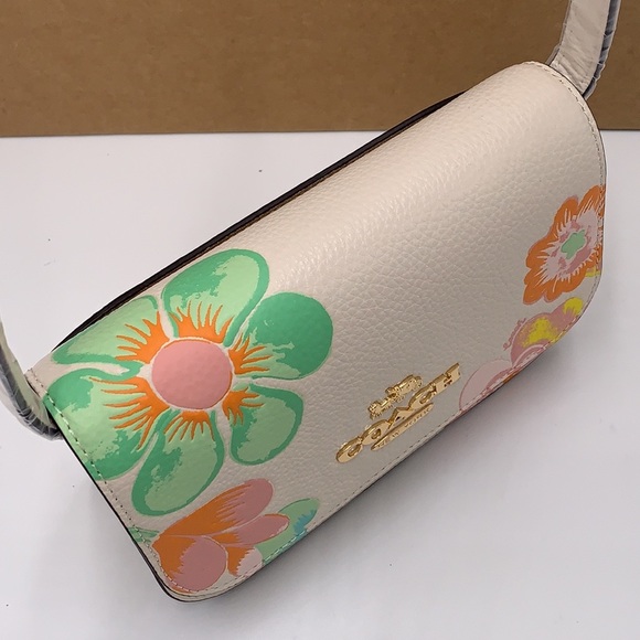 Coach | Bags | Coach Mini Brynn Crossbody With Dreamy Land Floral Print ...